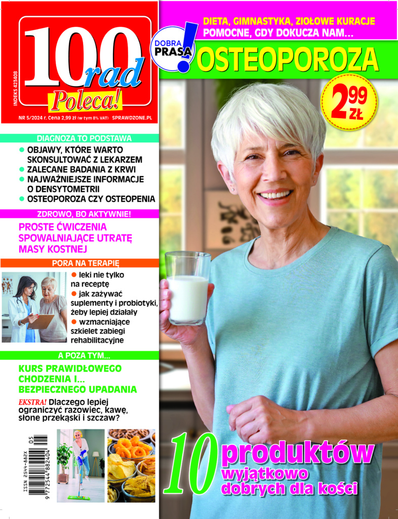 100 rad poleca „Osteoporoza” - Wydawnictwo Bauer